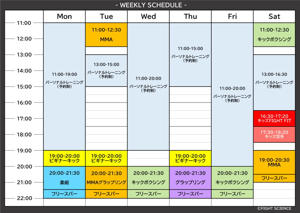 会則規定の改定 - FIGHT SCIENCE｜ファイトサイエンス